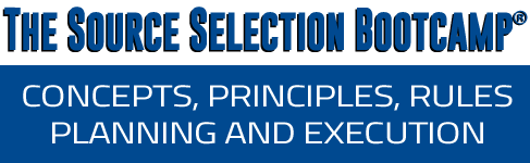 Source Selection Bootcamp